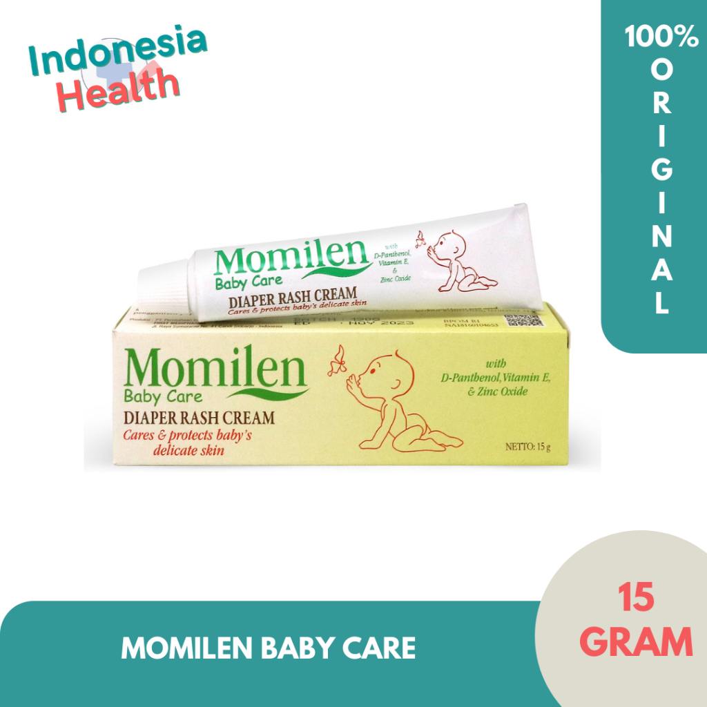 Jual Momilen Baby Care Diaper Rash Cream 15 gr | Shopee Indonesia