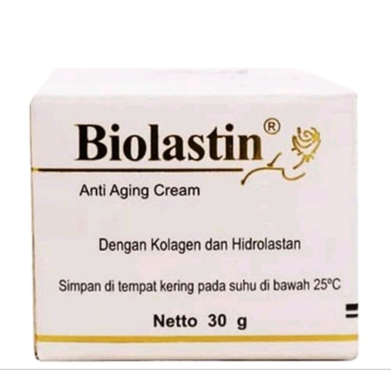Jual BIOLASTIN 30GR Krim Anti Aging (Day Cream) | Shopee Indonesia