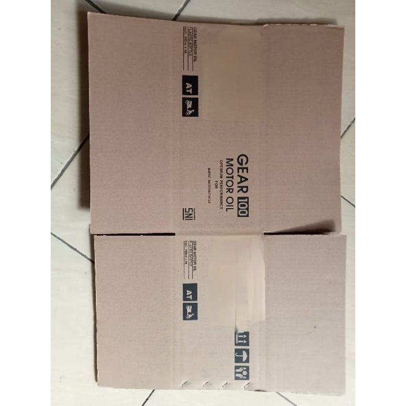 Jual kardus oli gear/gardan 100 ml (isi 48 botol) | Shopee Indonesia
