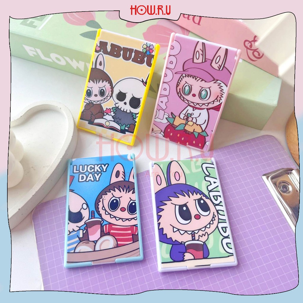Jual HOW.R.U | Cermin Mini Pocket Motif Labubu Karakter Lucu | Shopee ...