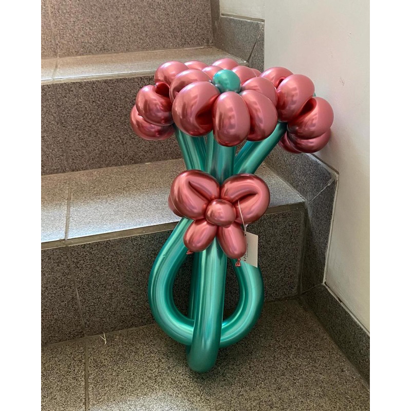 Jual Buket Bunga Balon / Flower Twist / Balloon Flower Bouquet (tangkai ...