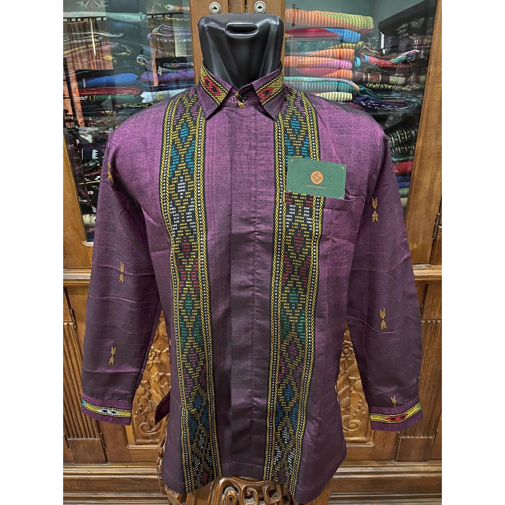 Jual KEMEJA TENUN PRIA | KEMEJA TENUN LENGAN PANJANG | Shopee Indonesia