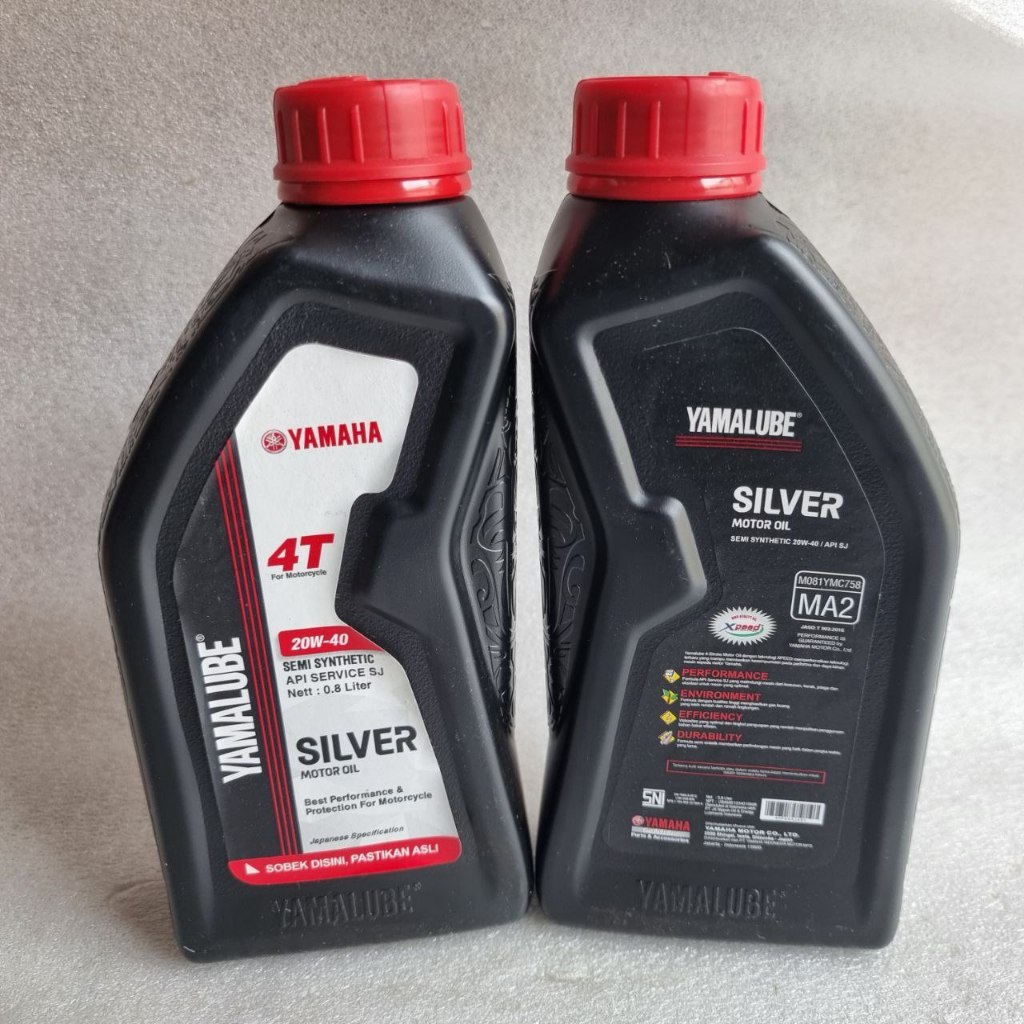 Jual Oil Oli Yamalube Silver 0,8L Untuk Motor 4 Tak Produksi Terbaru ...