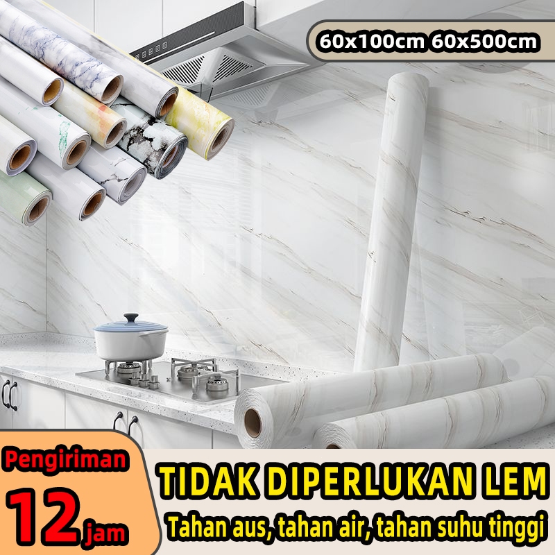 Jual 【spot】stiker dingding dapur anti minyak wallpaper dinding dapur ...