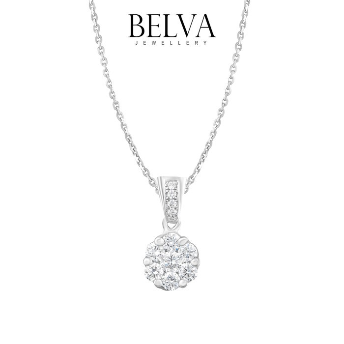 Jual Liontin Berlian Model Sakura - Belva Jewellery - BAPDBW02689 ...