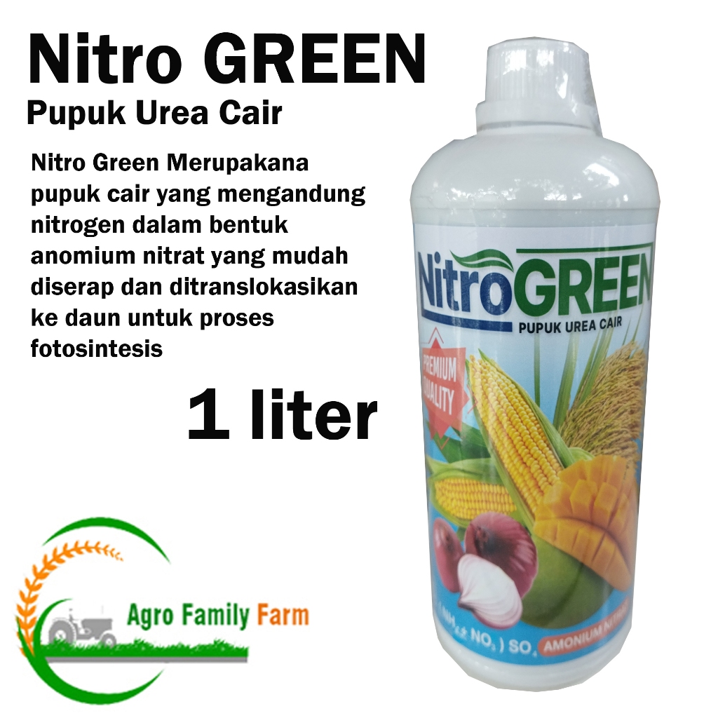 Jual Pupuk Nitro Green Laksa Pupuk Urea Cair 1 Liter | Shopee Indonesia