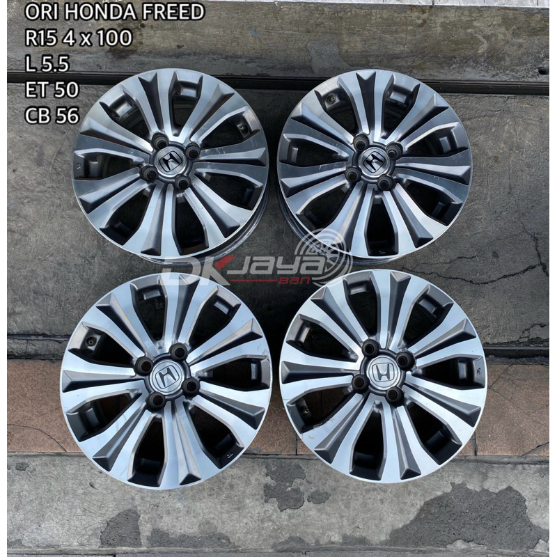 Jual VELG ORI HONDA FREED 2012 (HARGA UNTUK 4PCS VELG) | Shopee Indonesia