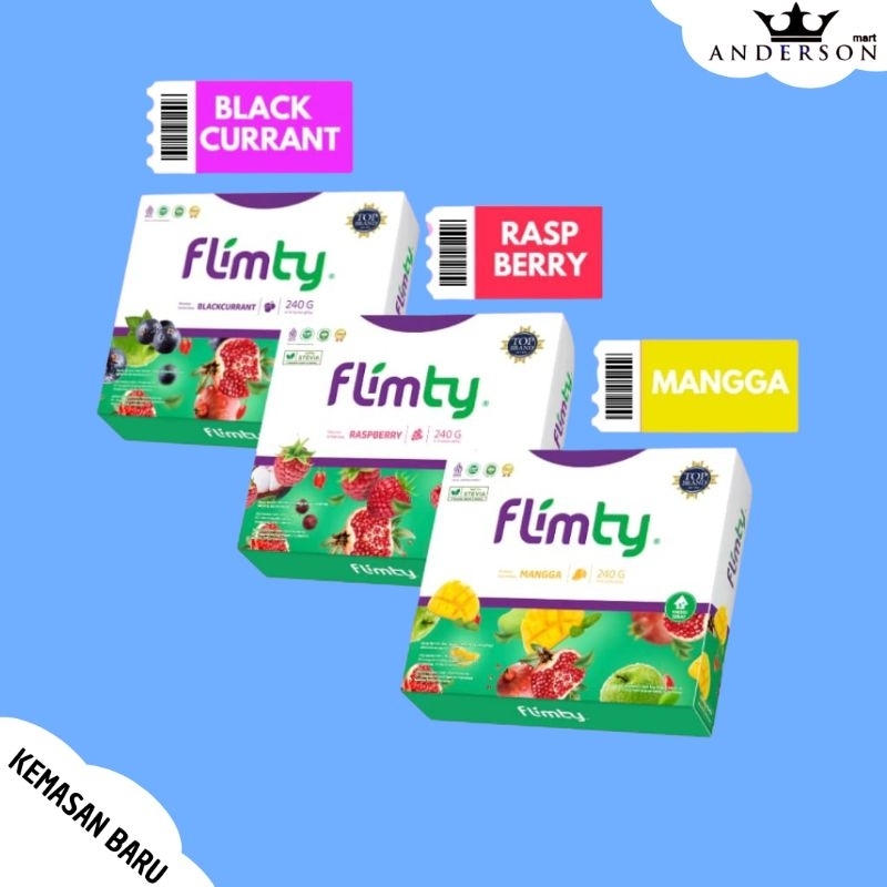 Jual Flimty Fiber Detox penurun berat badan 1 Box isi 16 sachet ...