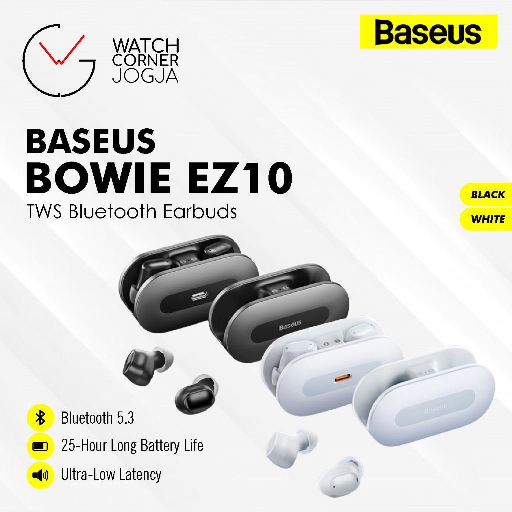 Jual BASEUS Bowie EZ10 True Wireless Bluetooth Earphone TWS Mini ...