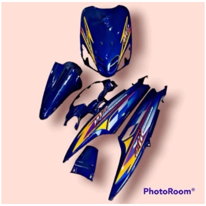 Jual Paket Cover Body Yamaha Mio Lama Old Sporty Biru Bodi Set Mio Lama ...