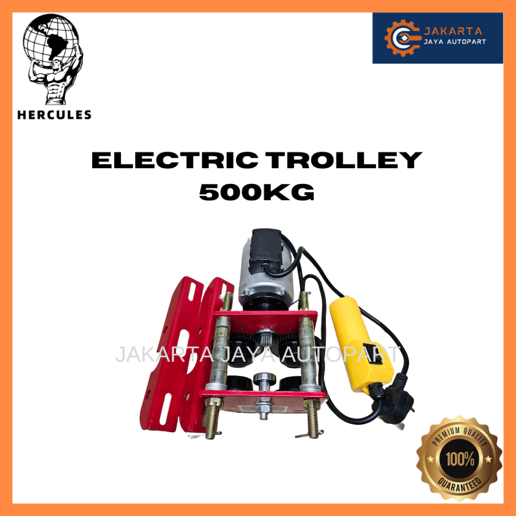 Jual Electric Trolley 500 Kg Untuk Mini Electric Hoist Hercules ...