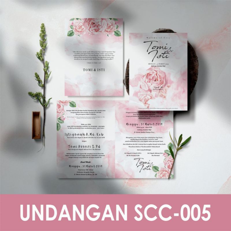 Jual SCC 005 BLANKO UNDANGAN PERNIKAHAN / GRIYA BLANGKO (HARGA UNTUK ...
