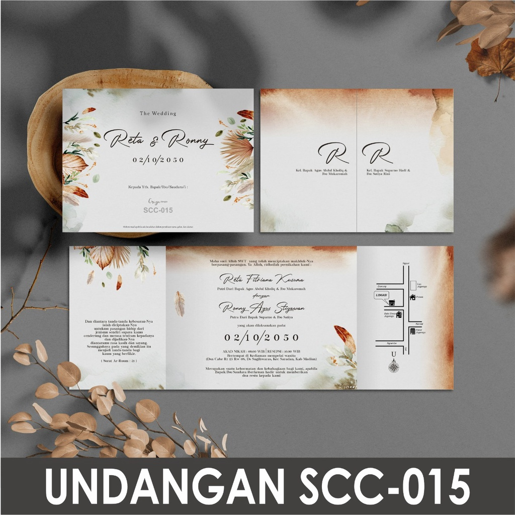 Jual SCC 015 BLANKO UNDANGAN PERNIKAHAN / GRIYA BLANGKO (HARGA UNTUK ...