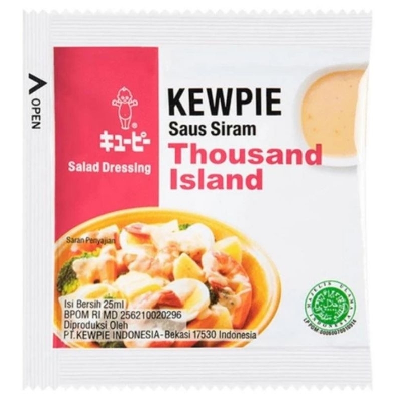 Jual Kewpie Salad Dressing Wijen Sangrai, Thousand Island, Caesar, Mayonaise Sachet | Shopee ...