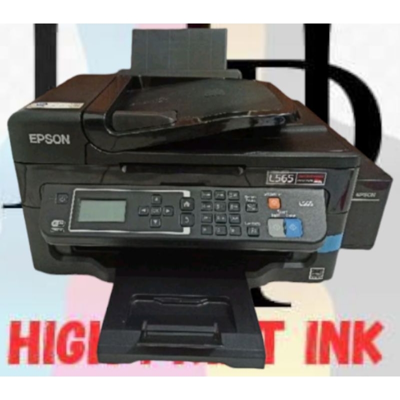 Jual Epson L565 Wifi Print Scan Copy hasil nozzel full 100% siap pakai ...