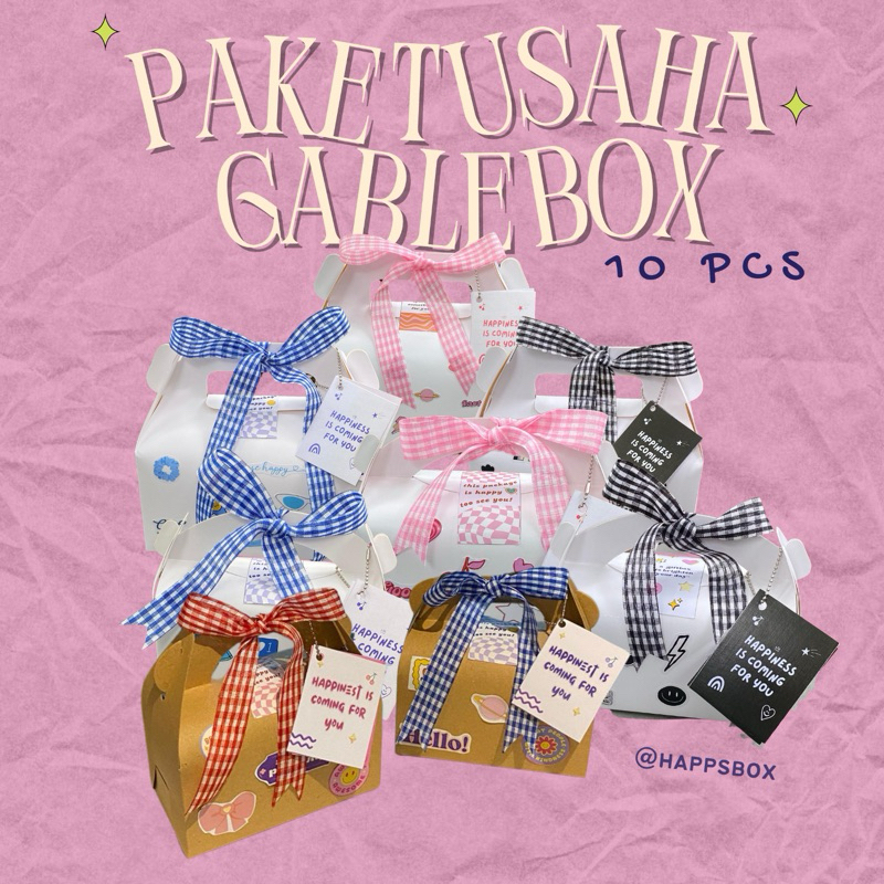 Jual PAKET USAHA/PAKET BOX (ONLY BOX) 10 PCS | Shopee Indonesia