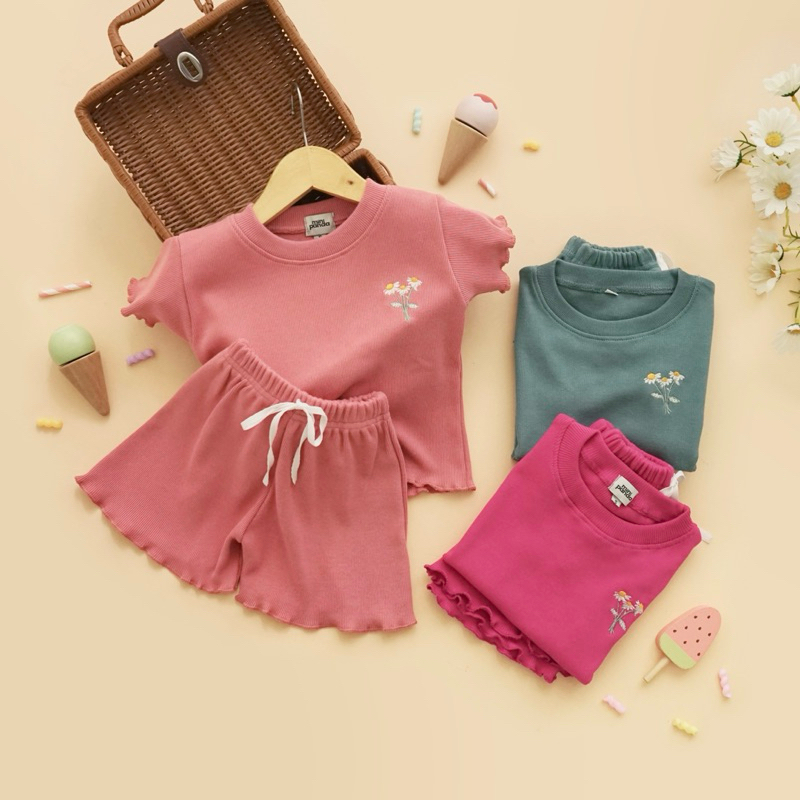 Jual MINIPANDA - Luna Set | One Set Anak Perempuan | 1-6 tahun | Shopee ...