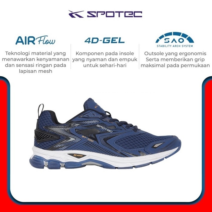 Jual SPOTEC ATLAS | Sepatu Running | Sepatu Lari | Sepatu Original ...