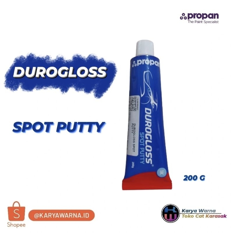 Jual Propan DUROGLOSS SPOT PUTTY | Dempul Putty 1K 200g | Shopee Indonesia