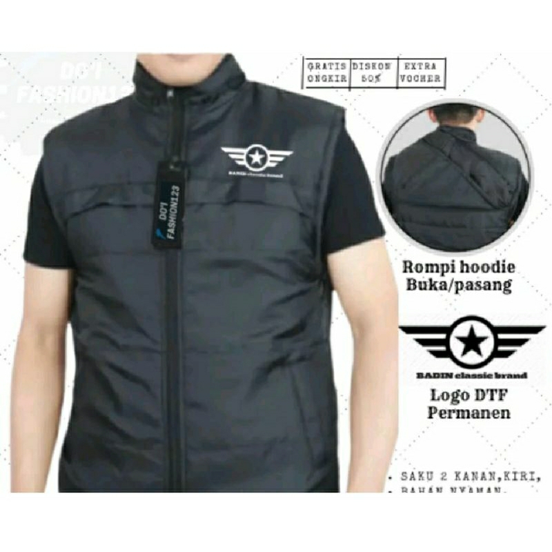 Jual Rompi Parasut Star bikers/Rompi outdoor/Rompi Ojol/Rompi Touring ...