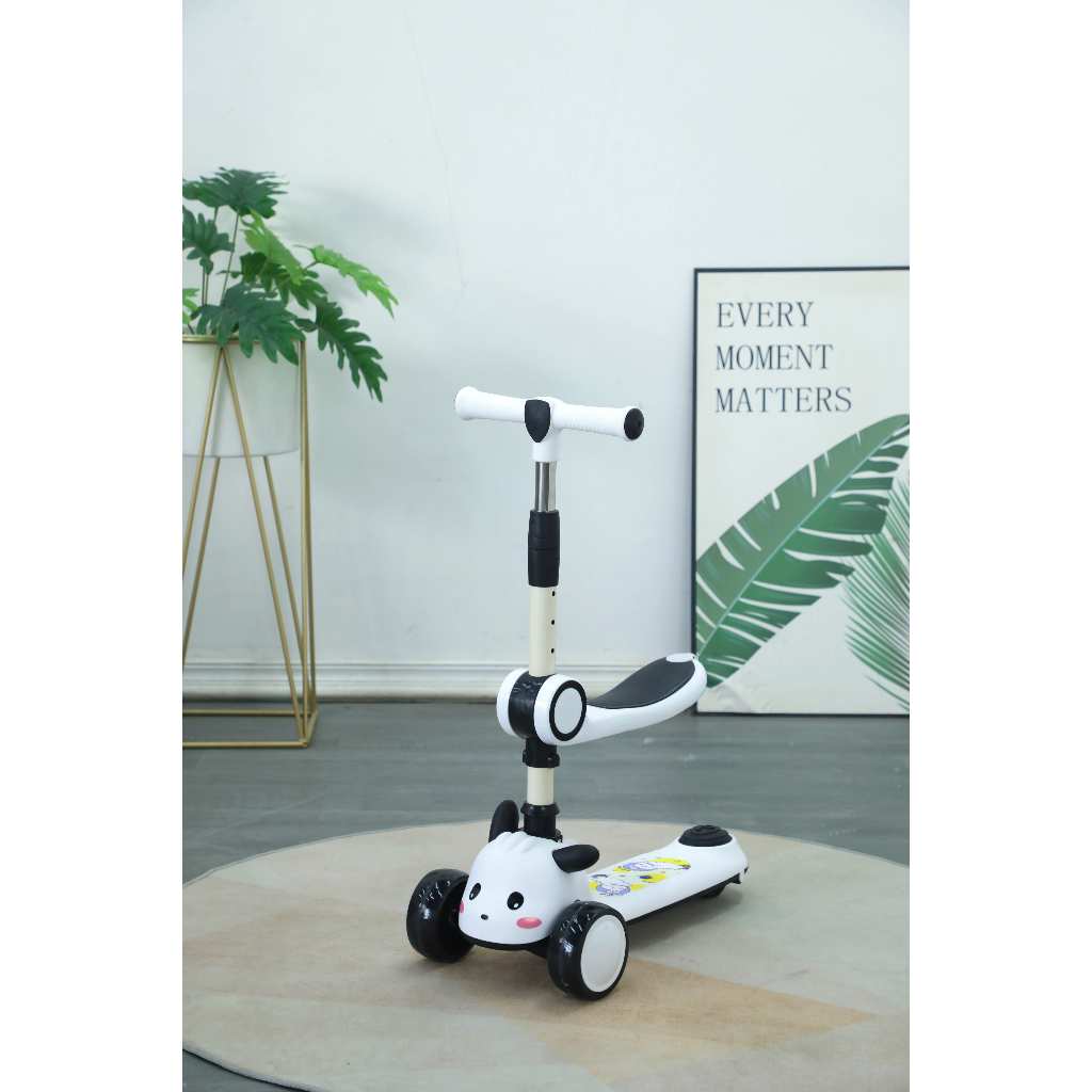 Jual Skuter Anak-anak 3 Roda Skuter dengan Roda Flash Skuter Tendangan ...