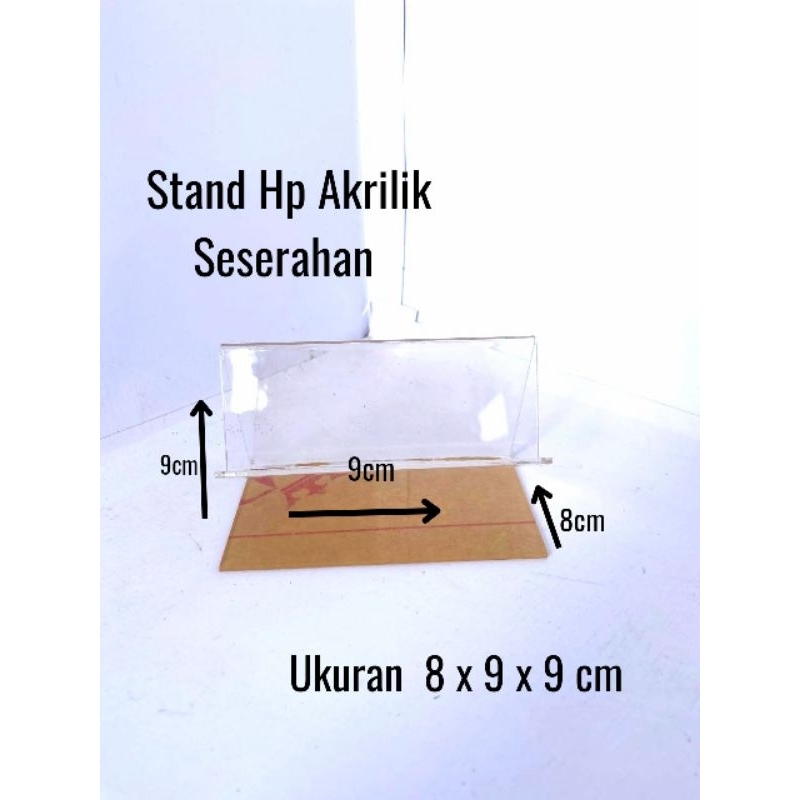 Jual STAND Hp Akrilik/ Dudukan Handphone Holder Akrilik | Shopee Indonesia