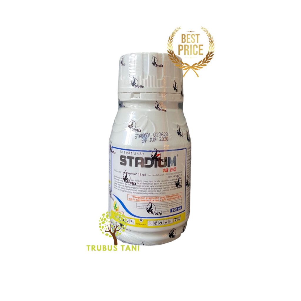 Jual STADIUM 18 EC 200 ML INSEKTISIDA ABAMEKTIN BIOTIS | Shopee Indonesia