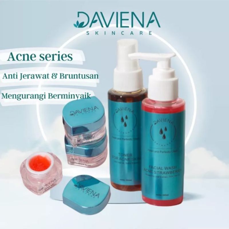Jual DAVIENA SKINCARE PAKET ACNE SERIES | DAVIENA SKINCARE OFFICIAL ...