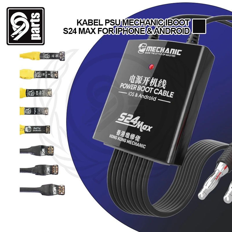 Jual Kabel Power Supply Mechanic Iboot S24 Max For IPH0NE & Android | Shopee Indonesia