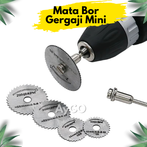 Jual 5pcs MATA BOR GERGAJI MINI / MATA GERINDA MINI | Shopee Indonesia