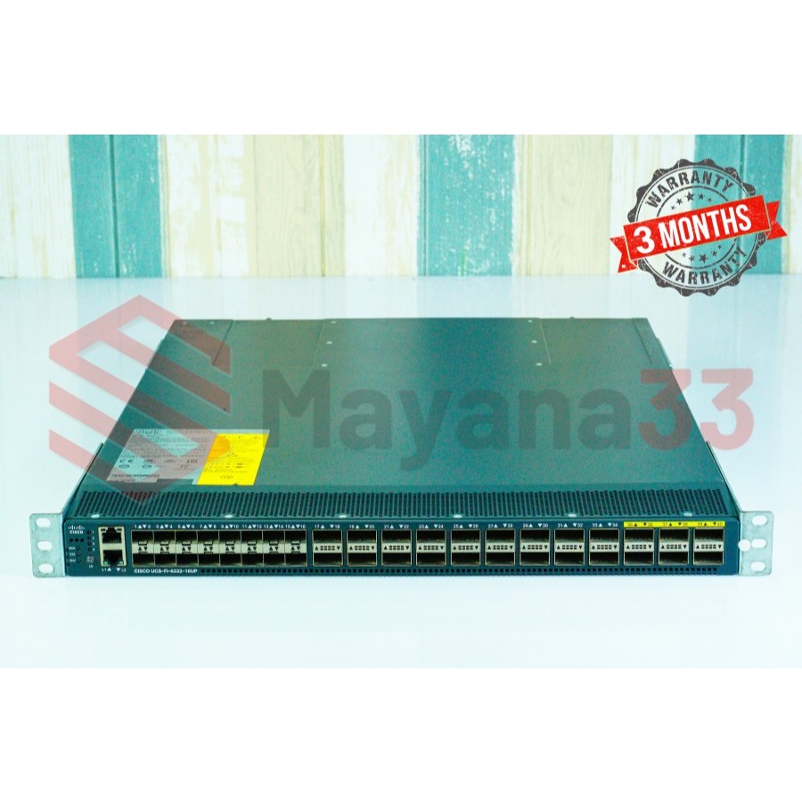 Jual CISCO UCS FI-6332-16UP 24 port 40GB dan 16 port 10GB bukan 3064x Cisco Nexus 3132Q | Shopee ...