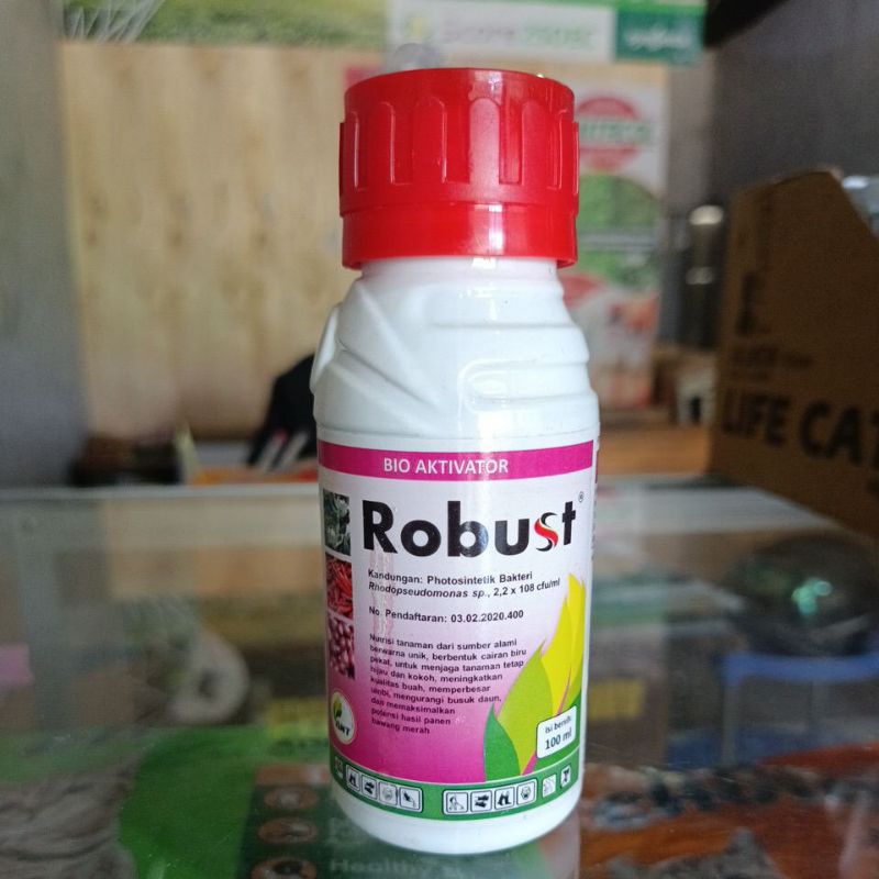 Jual NUTRISI TANAMAN ROBUST BIO AKTIVATOR 100 ML | Shopee Indonesia