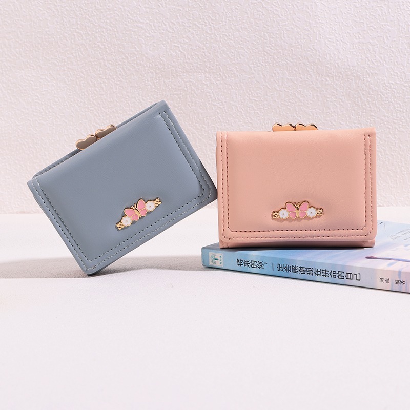 Jual Dompet Lipat Mini Wanita Dompet Koin Palmshop688 | Shopee Indonesia