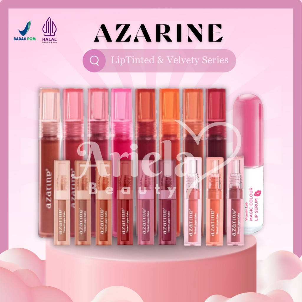 Jual AZARINE Lip series | Shopee Indonesia