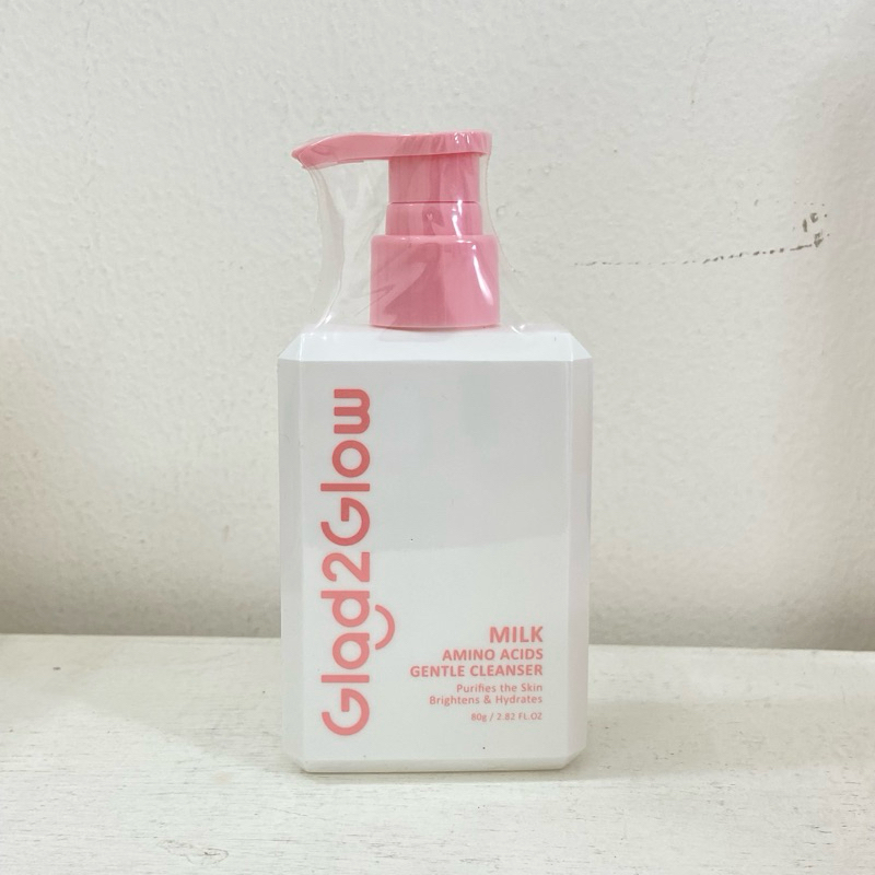 Jual Glad2Glow G2G Milk Amino Acids Gentle Cleanser | Shopee Indonesia