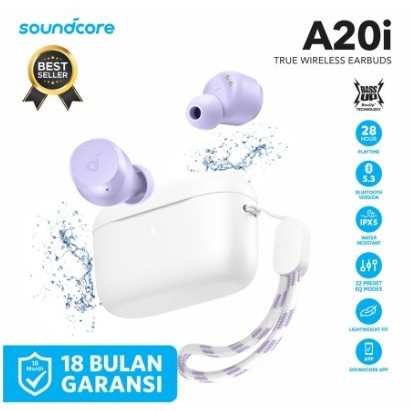 Jual TWS Anker SoundCore A20i/R50i Earbuds Bluetooth 5.3 A3948 / A3949 ...