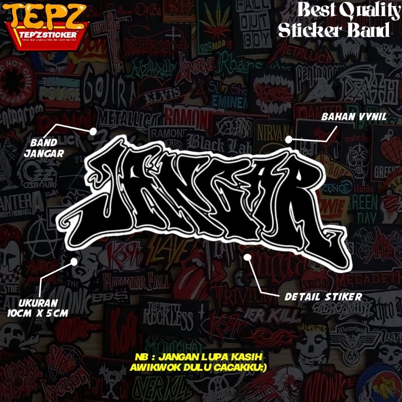 Jual STIKER STICKER (BAND JANGAR) STIKER BAND|STIKER METAL|STIKER AESTHETIC|STIKER TUMBLR ...