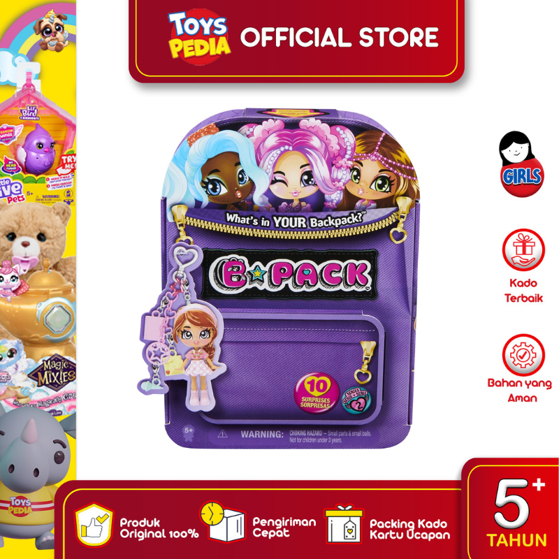 Jual Mainan Mini Figure Core B-Pack Collectible Doll & Accessories ...