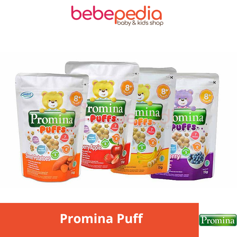 Jual PROMINA PUFF SNACK BAYI 8+ | Shopee Indonesia