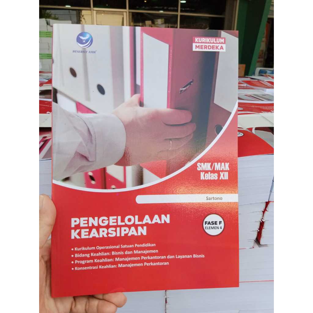 Jual Puske - Pengelolaan Kearsipan Fase F Elemen 4 SMK Kelas 12 ...