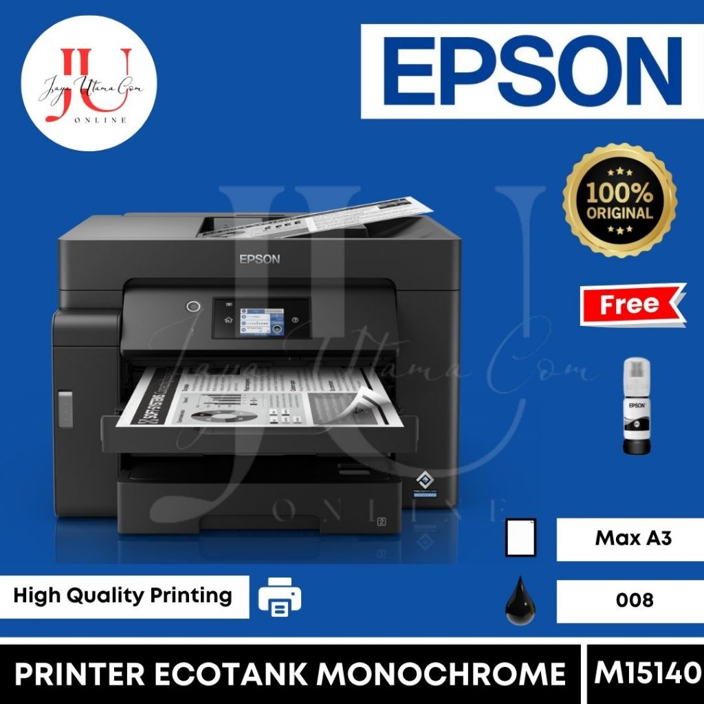 Jual Epson EcoTank Monochrome M15140 A3 Wi-Fi Duplex All-in-One Ink ...