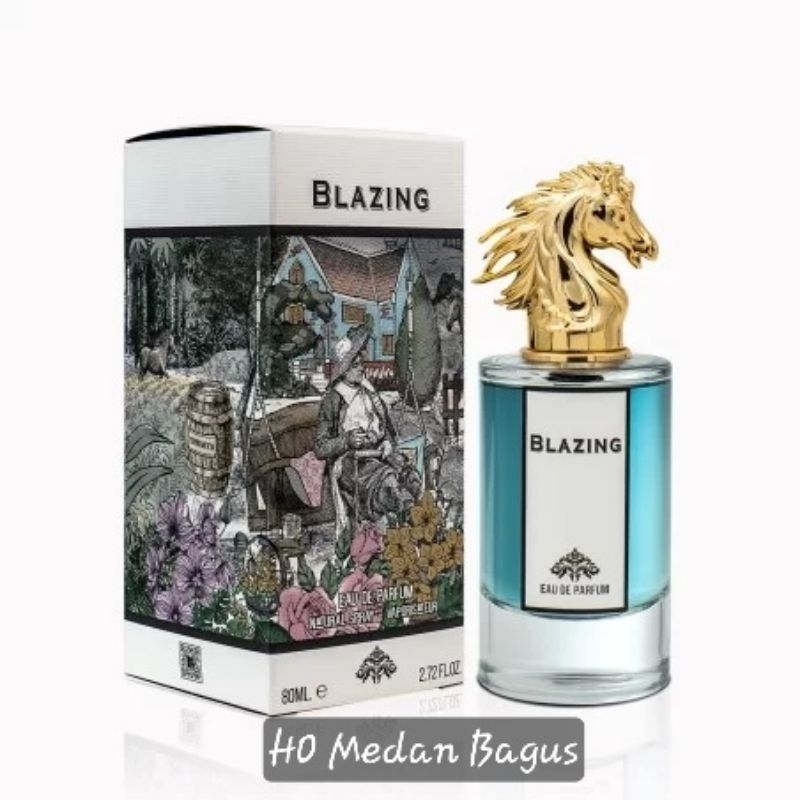 Jual Blazing Fragrance World EDP 80 ml. Parfume UEA Arab wangi.BPOM ...