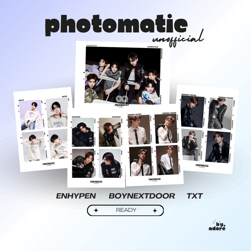 Jual PHOTOMATIC KPOP CUSTOM | ENHYPEN TXT BOYNEXDOOR | BISA FOTO SENDIRI | Shopee Indonesia