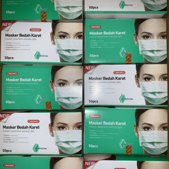 Jual Masker Medis OneMed Masker Bedah Earloop OneMed | Shopee Indonesia