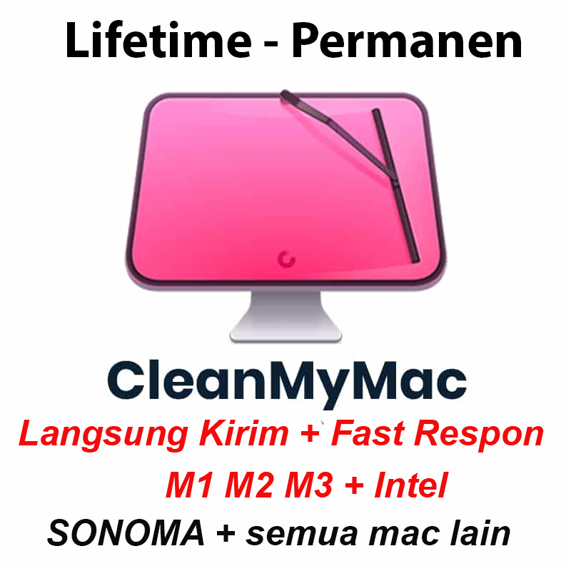 Jual CleanMyMac 2025 permanen untuk Mac M1 M2 Intel Aplikasi Pembersih+Antivirus Mac - Clean my ...