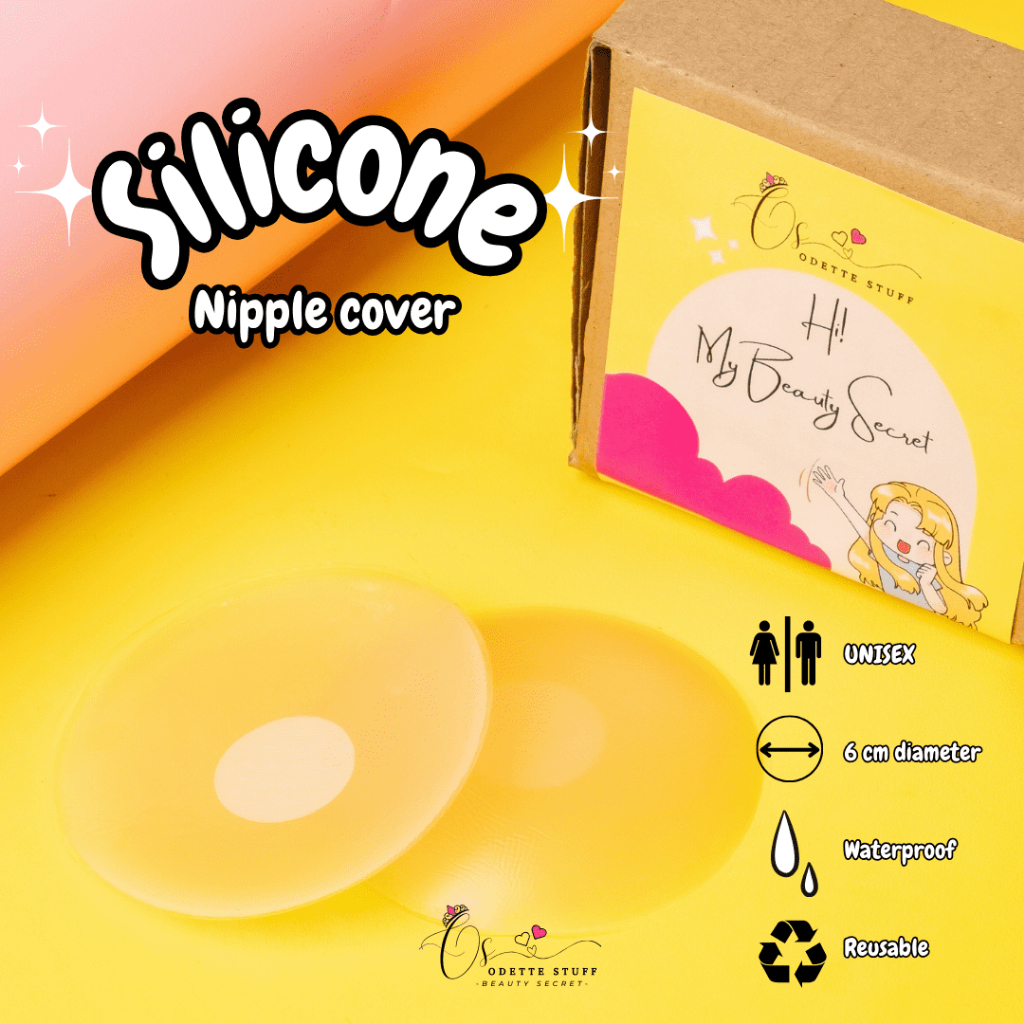 Jual ODETTE STUFF Nipple Silicone Cover | Nipple Cover Silicone Pad Bra ...