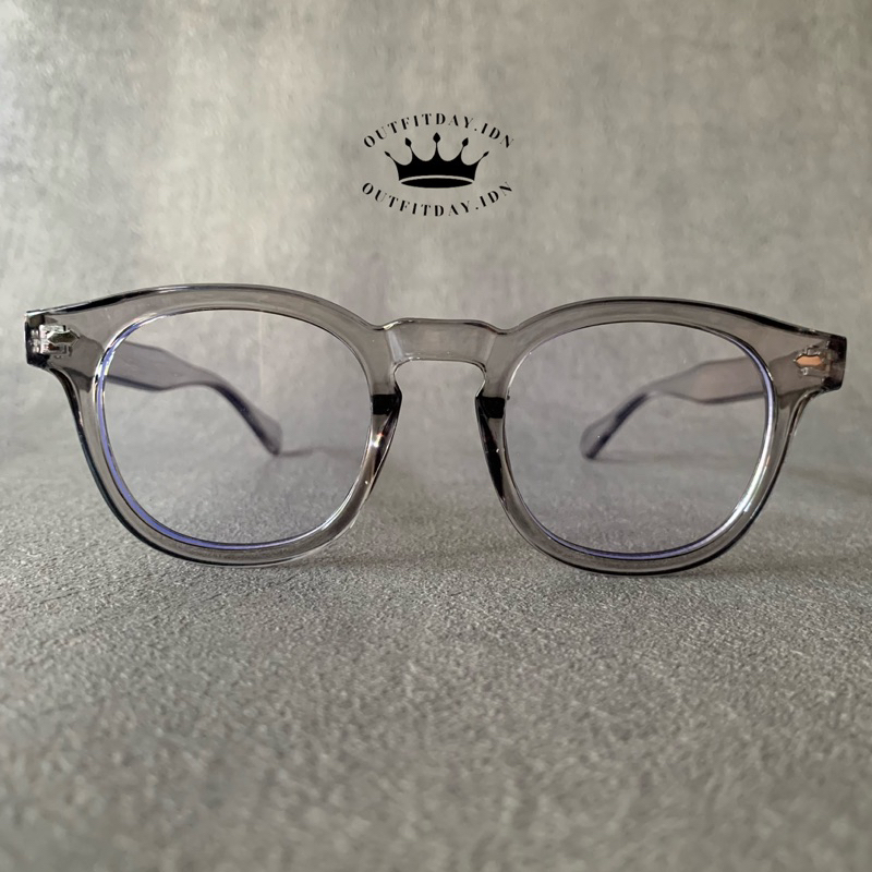 Jual Kacamata Tortoise Grey Lensa Antiradiasi/Engsel Besi | Shopee ...