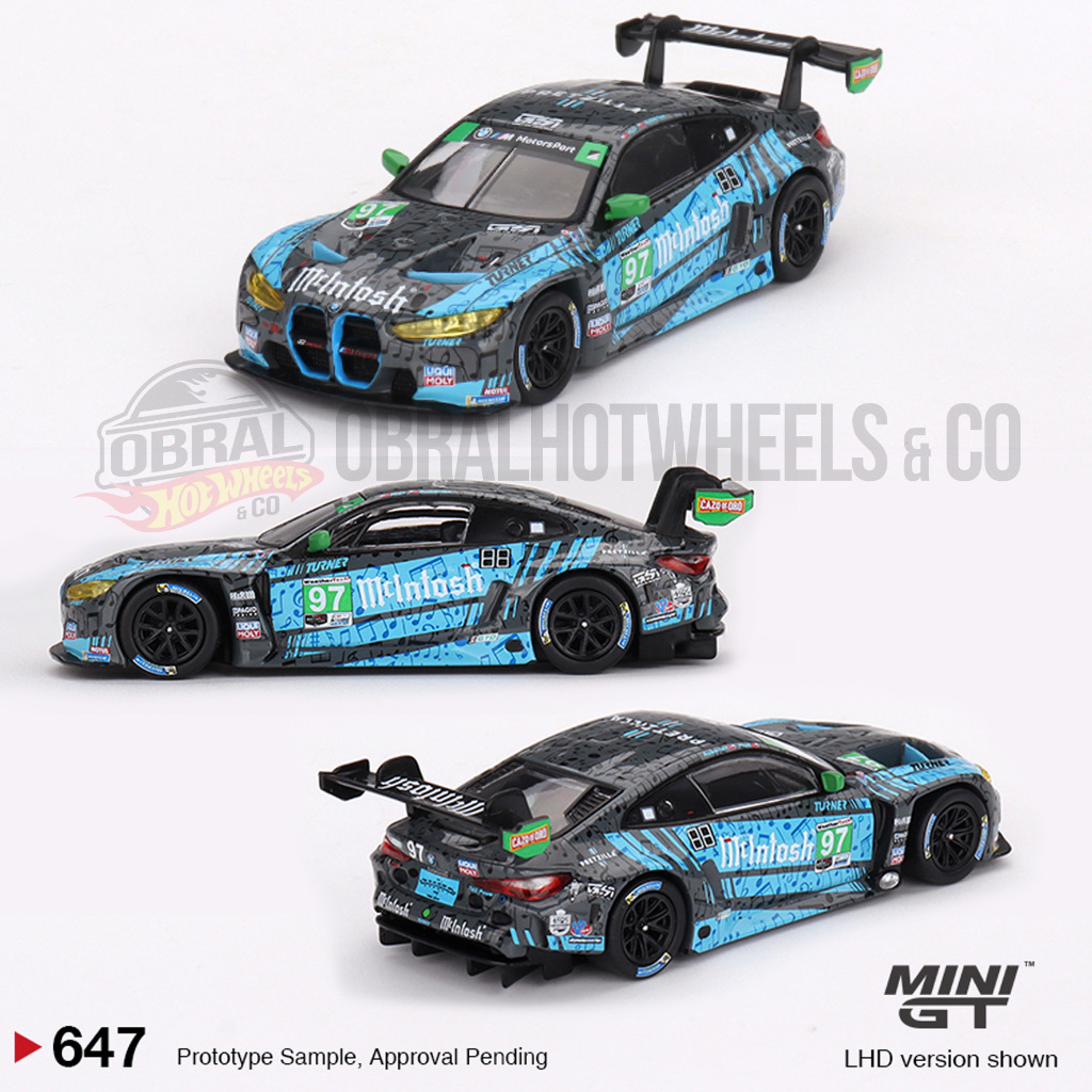 Jual Mini GT 647 - BMW M4 GT3 Turner Motorsport IMSA 2023 Laguna Seca ...