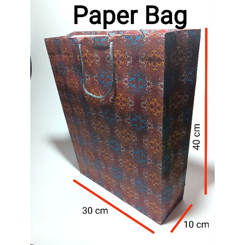 Jual PAPER BAG 30x10x40 | PAPER BAG | TAS | BAG | PAPERBAG | TAS KERTAS ...