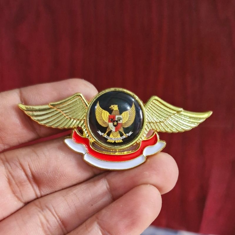 Jual PIN GARUDA MODEL PIN WING - LENCANA GARUDA PANCASILA | Shopee Indonesia